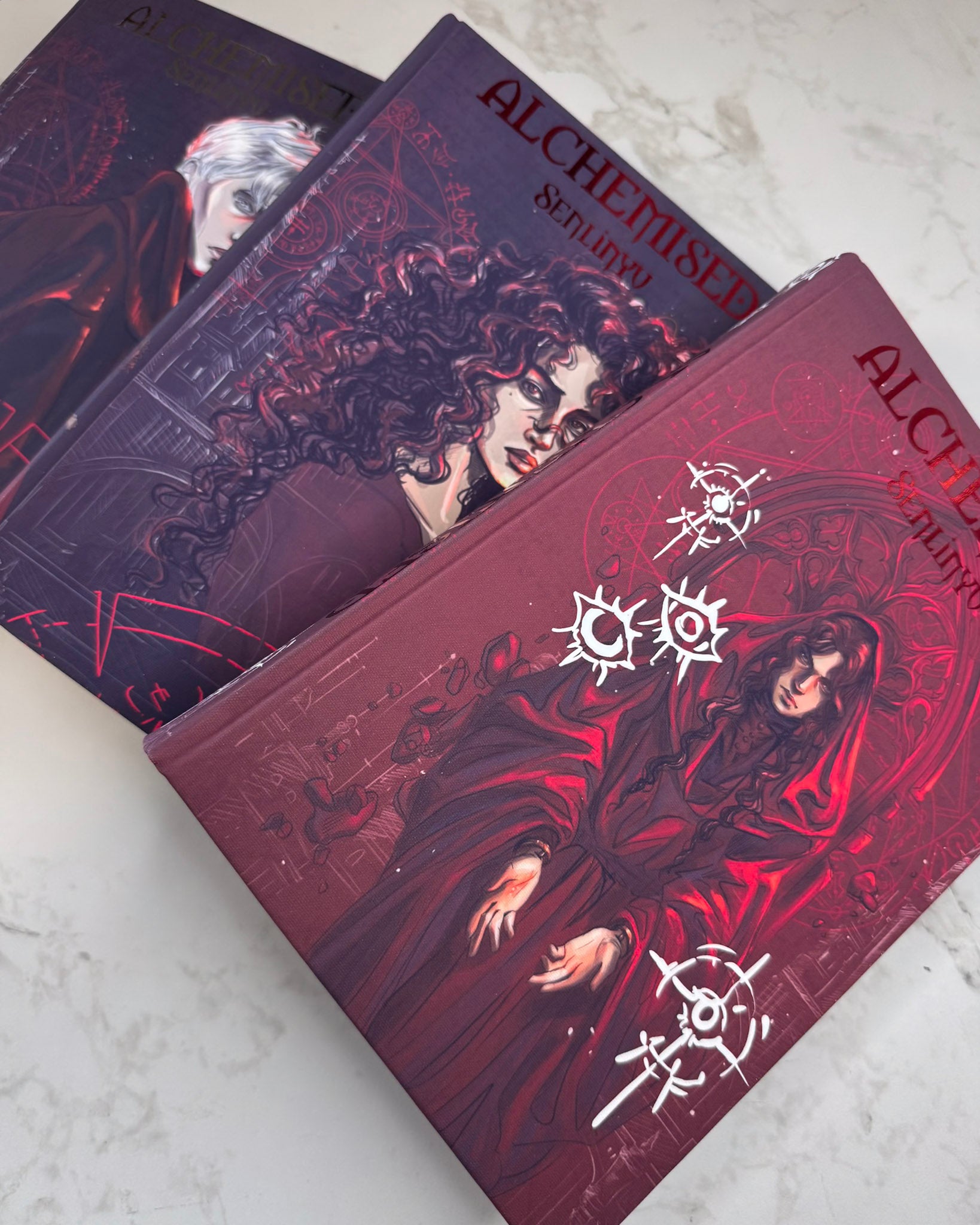 Alchemised by Senlinyu ft. art by Karina Giada – Shelf Care Bindery